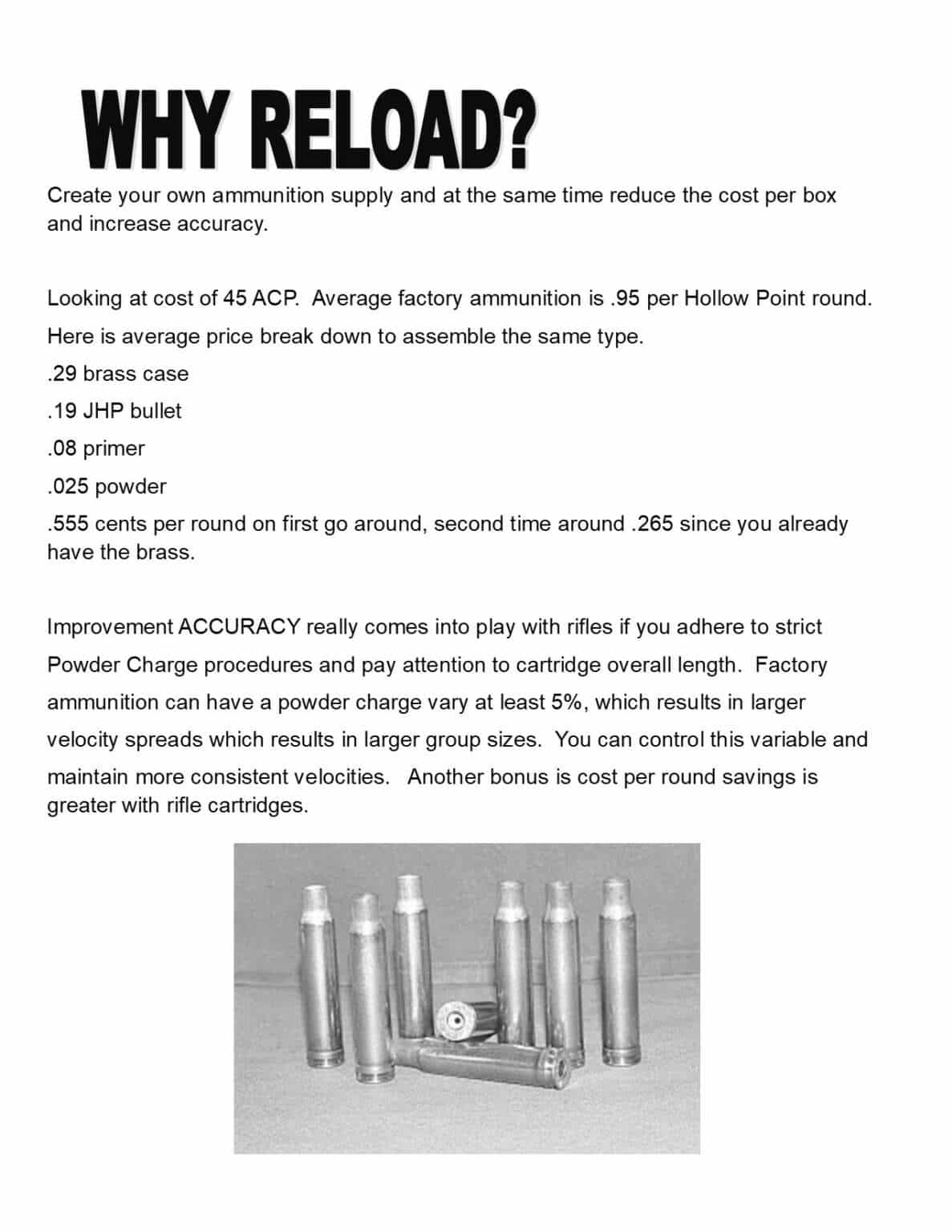 Reloading Ammo Basics Explained | Duck Creek Sporting Goods